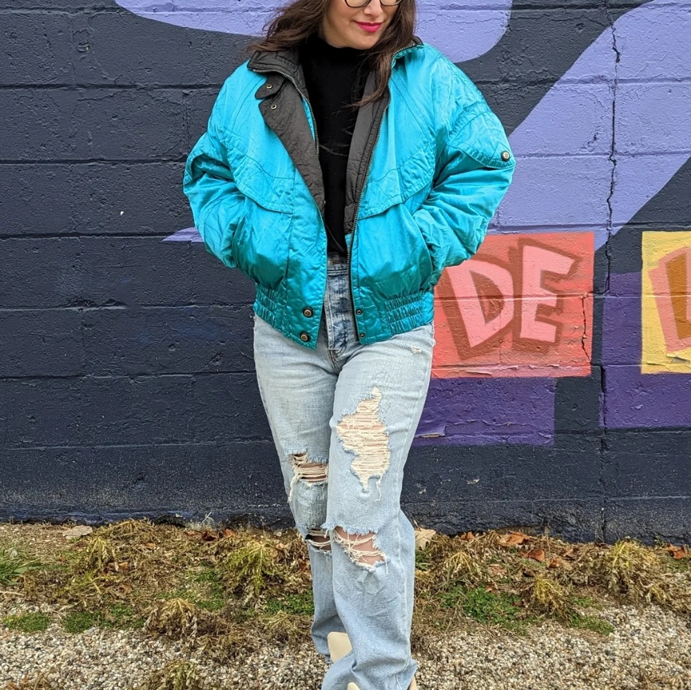 Vintage 80s/90s Inside Edge Puffer/Ski Jacket - Gem